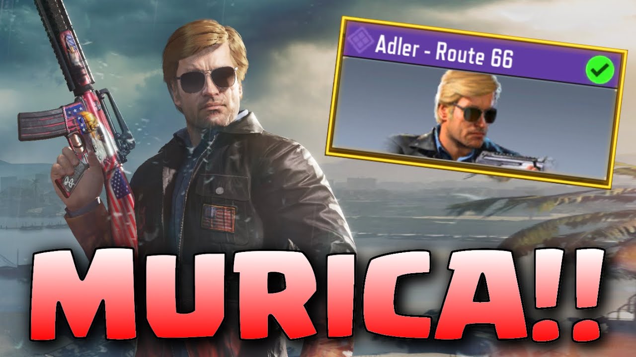 NEW Adler - Route 66 skin! 4th of July Crates in COD Mobile - YouTube