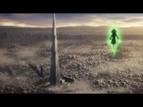 Tatsumaki lifts Burj Khalifa - Mini fight 2