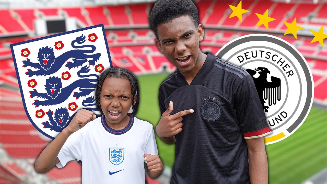 ENGLAND VS GERMANY EURO 2020 CHALLENGE! - YouTube