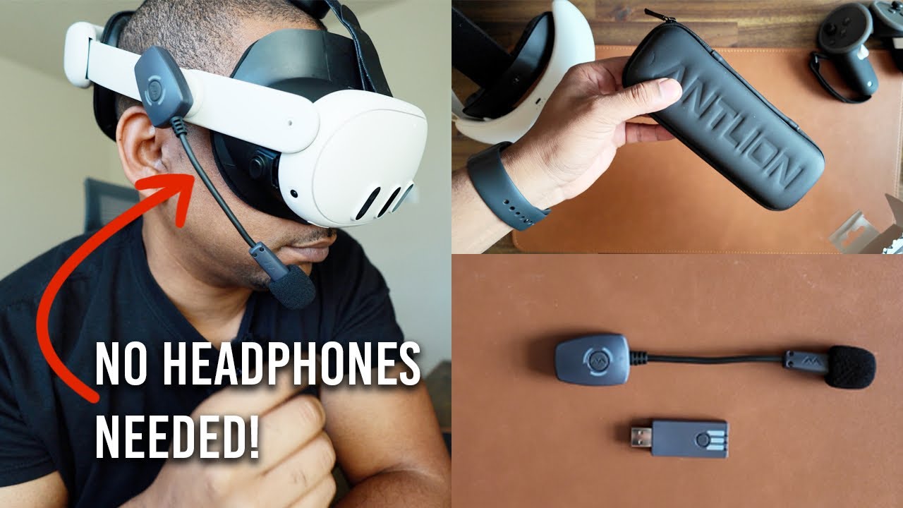 Wireless Audio for Quest 3/3S Mod Mic Wireless! - YouTube