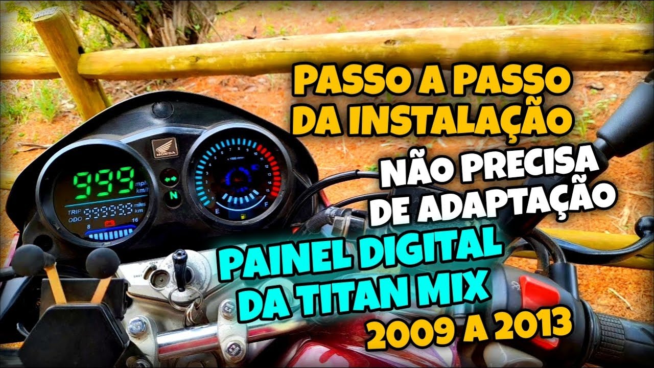 SAIUU🔥 Como Instalar o Painel Digital da Titan Mix 2009 a 2013 🚀 - YouTube