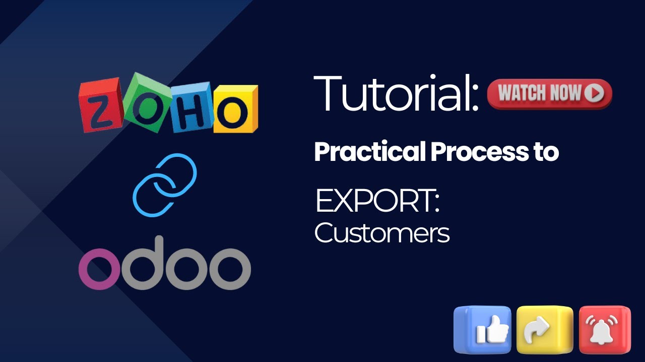 Zoho Export Customers - YouTube