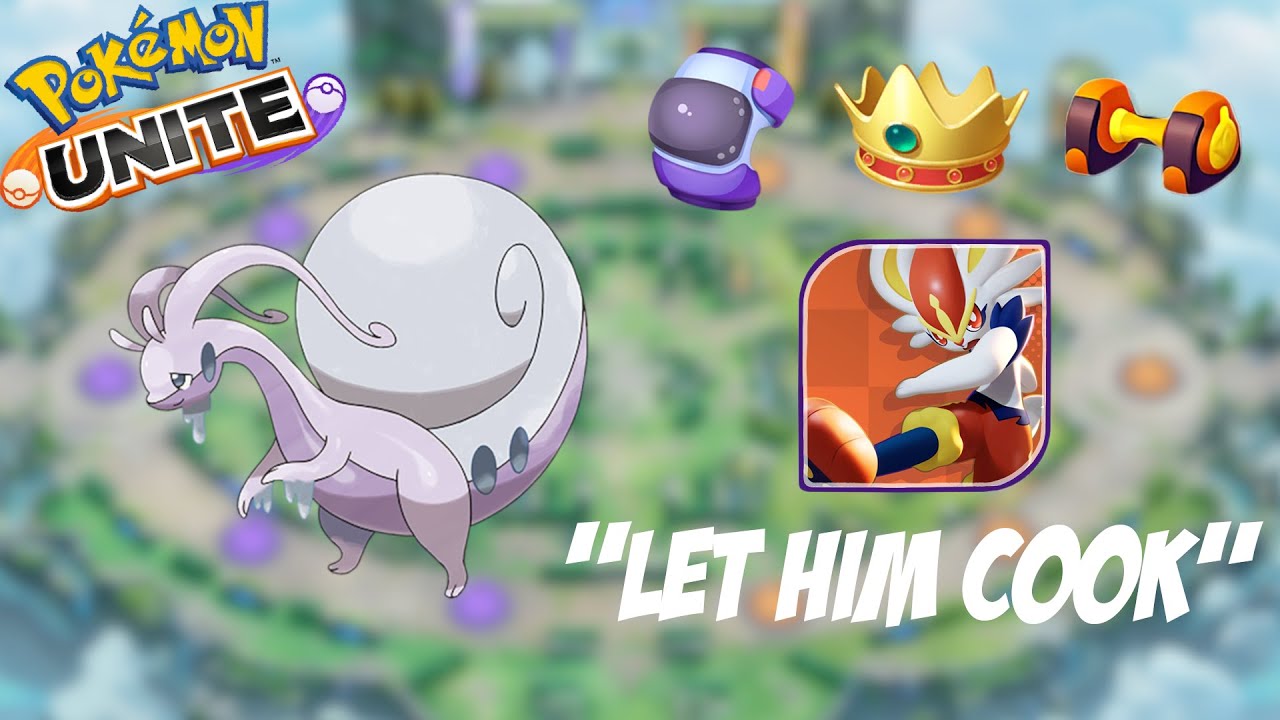 Can LANE Cinderace Carry Goodra with THIS Build? - Pokemon Unite - YouTube