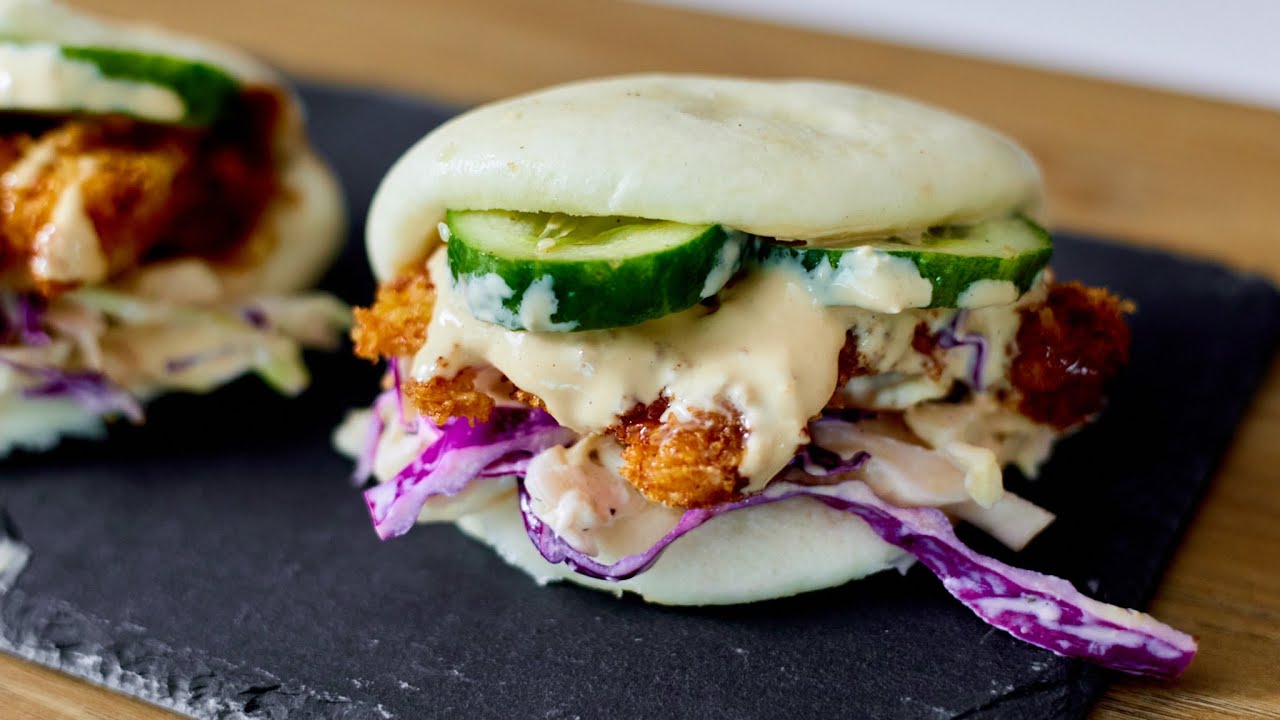 Chicken Katsu Bao Bun - YouTube
