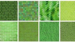 Green Paint Texture Pixie Dust Pebbles: Elegant Wall Texture Designs
