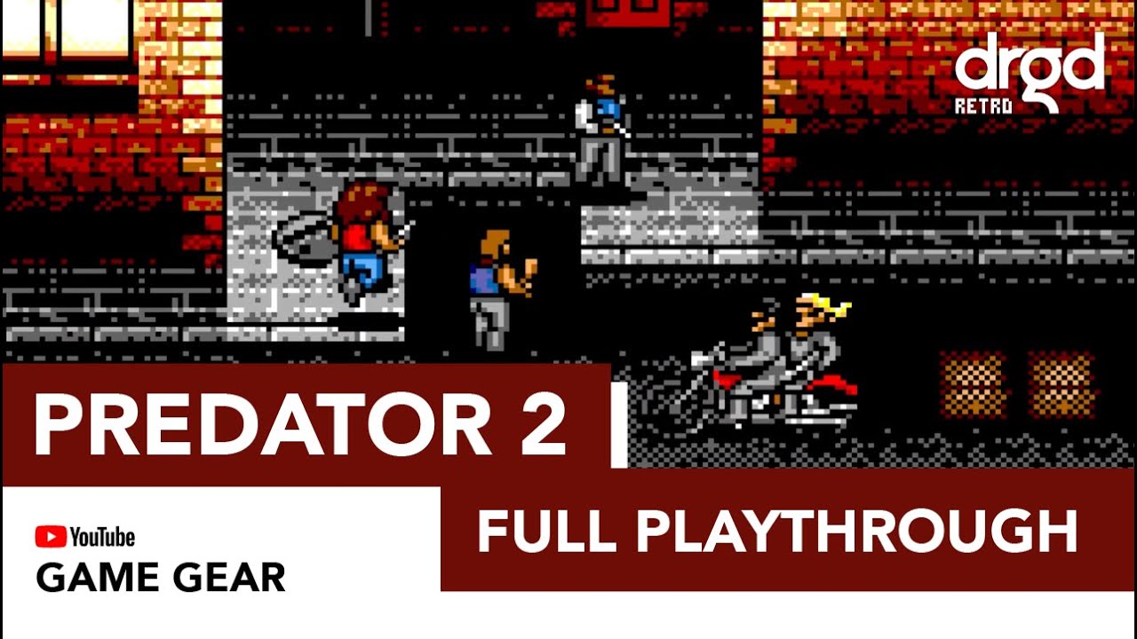Predator 2 (Sega Game Gear), long play with @drgd_retro - YouTube