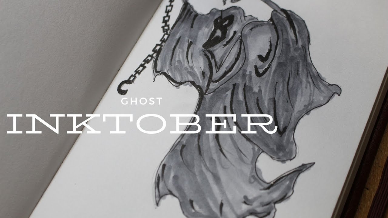 Inktober 2019 day 22: Ghost | Scooby Doo Phantom | Halloween Speedart ...