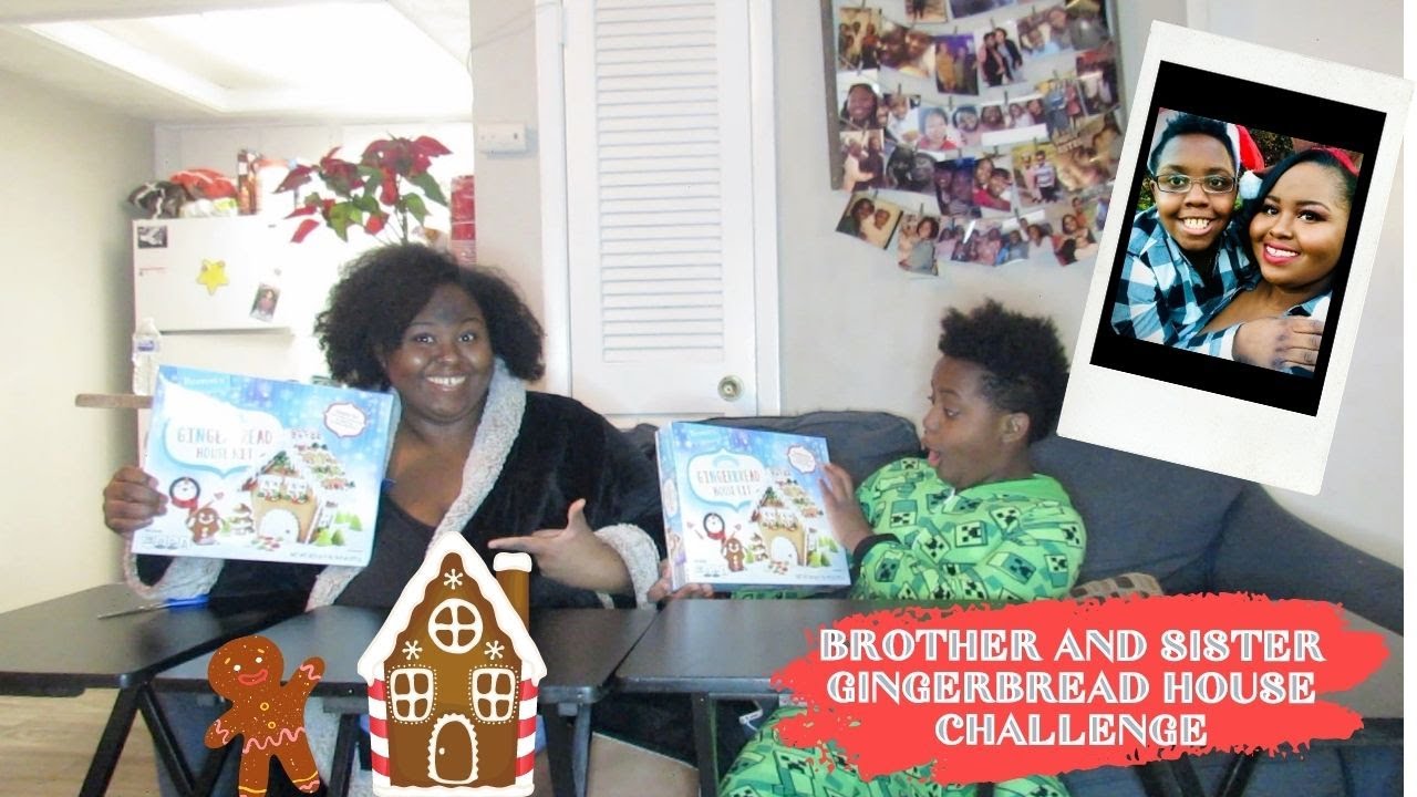 Gingerbread House Challenge| Merry Christmas! - YouTube