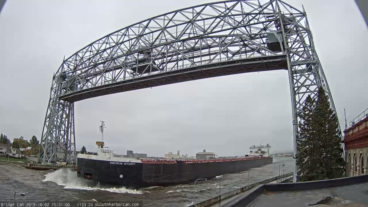 American Integrity departed Duluth 10/02/2019 - YouTube