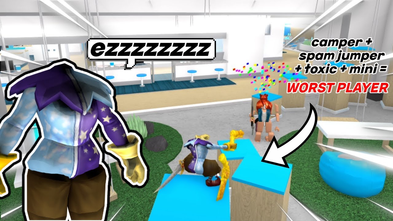 Playing MM2 As The MOST ANNOYING Player - YouTube