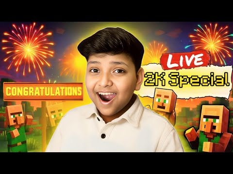 2k Subscribers Special Live🔴 - YouTube