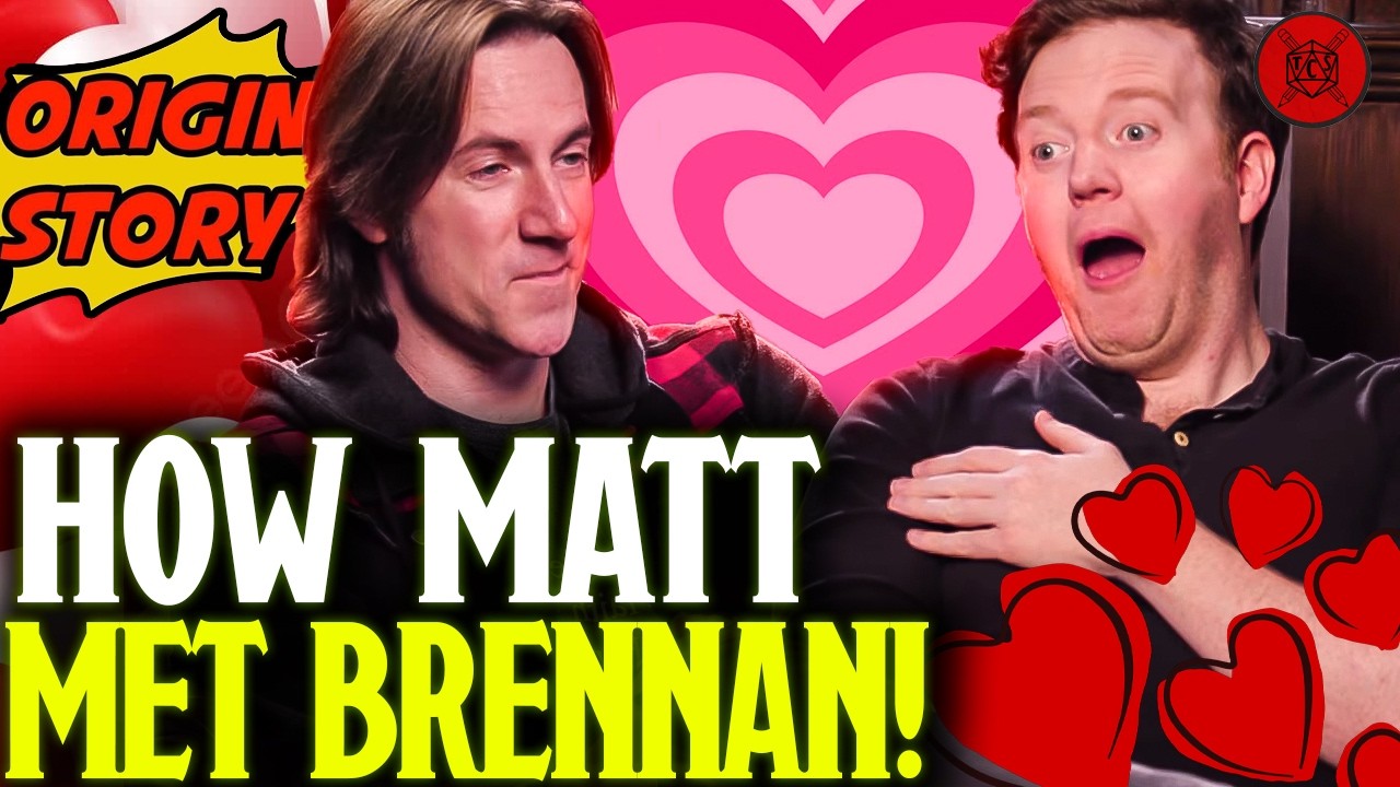 How Matt Mercer And Brennan First Met! - YouTube