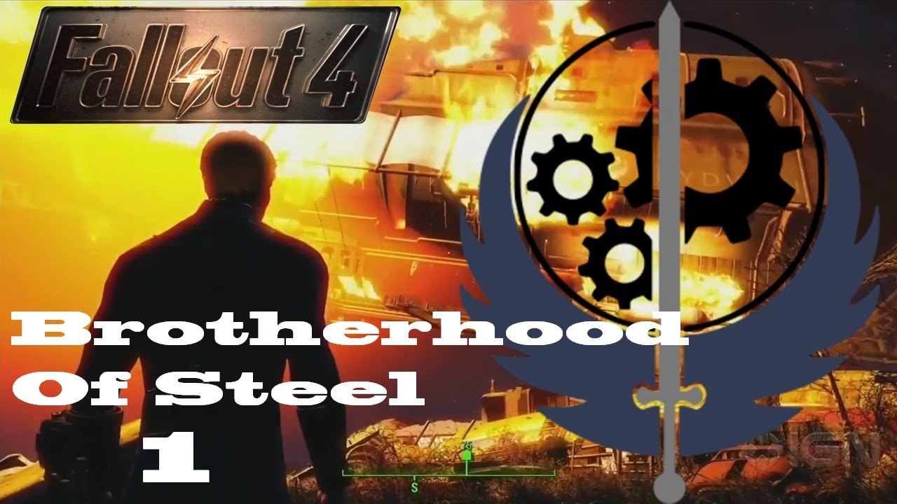 FallOut 4 - Brother Hood of Steel Paladin Danse (SideQuest Episode 1 ...