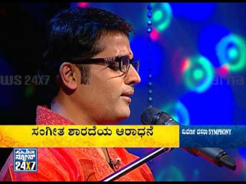 Ajay Warrier in Suvarna Dasara Symphony 2015 Epi 7 | part1 - YouTube