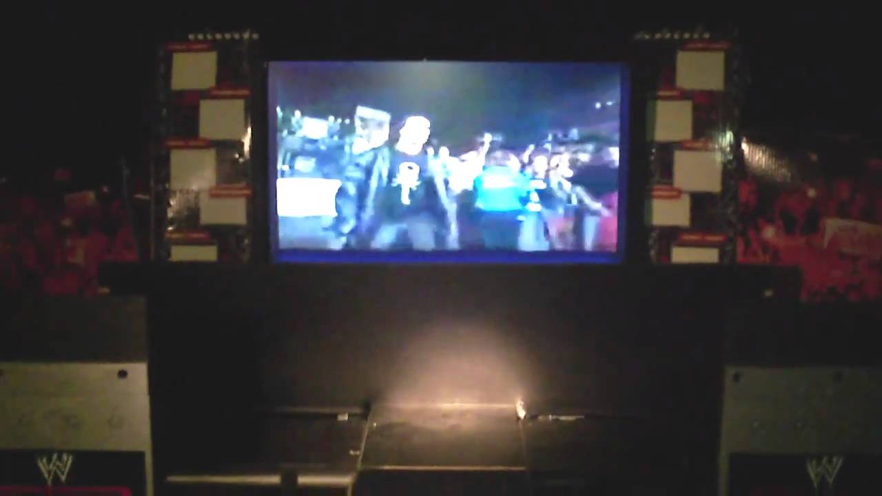 Best wrestling figure arena in the world: Sting entrance - YouTube