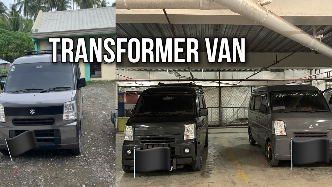 SUZUKI EVERY VAN/ TRANSFORMER VAN ON THE GO ROAD TRIP DAVAO SUR - YouTube