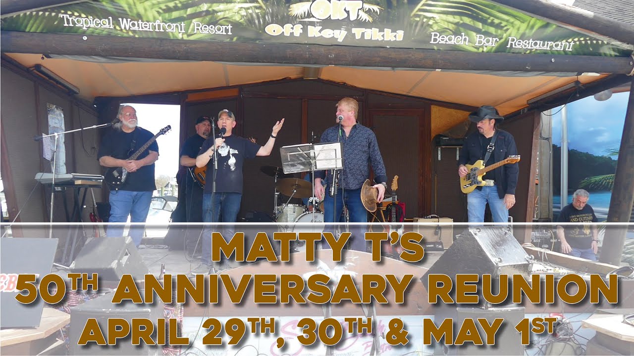 Matty T's 50th Anniversary Reunion at Off Tiki on May 1, 2022 - YouTube