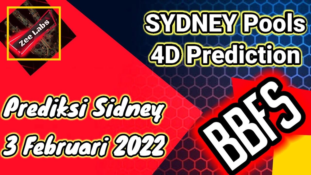 Prediksi SYDNEY HARI INI 3 FEBRUARI 2022 | Rumus BBFS sidney | Sydney ...