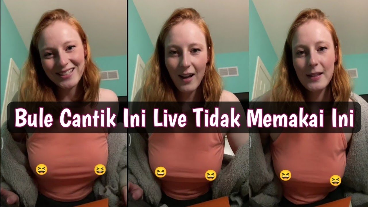 Live Di Tik Tok Bule Cantik Ini Tidak Memakai ......!!!! - YouTube