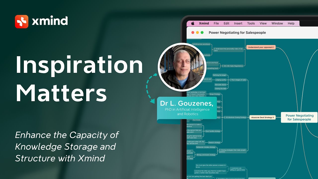 InspirationMatters | Knowledge Management with Xmind | Webinar with Dr L. Gouzenes - YouTube