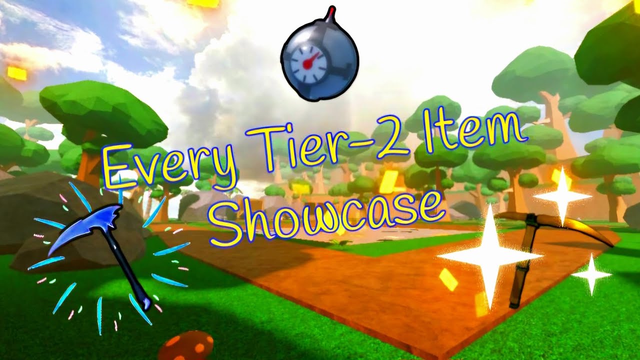 Roblox Go Mining - Every tier-2 item Showcase - YouTube