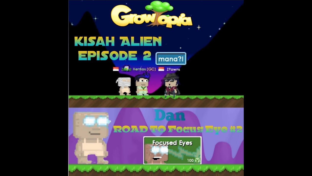Kabur Dari Rumah (Kisah Alien Episode 2)GROWTOPIA SERIES+Road To ...