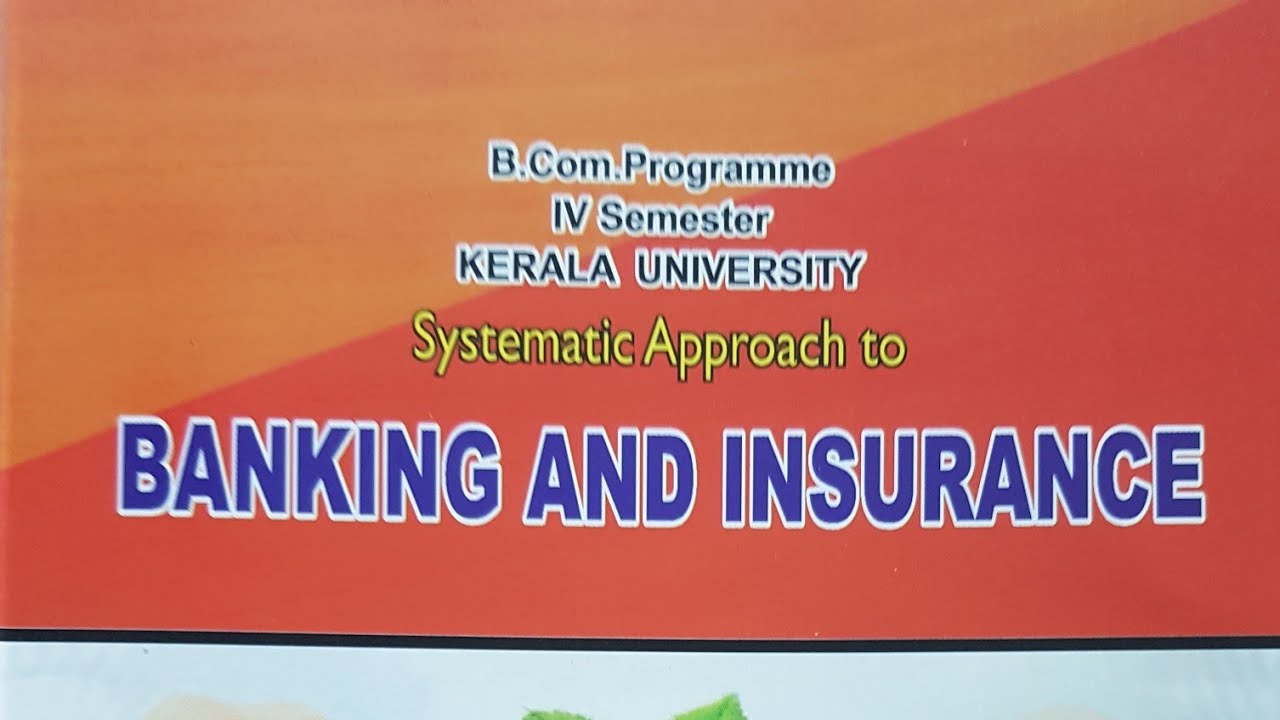 1. Banking & Insurance- Module 1- Classification of Banks. 9995177575 ...