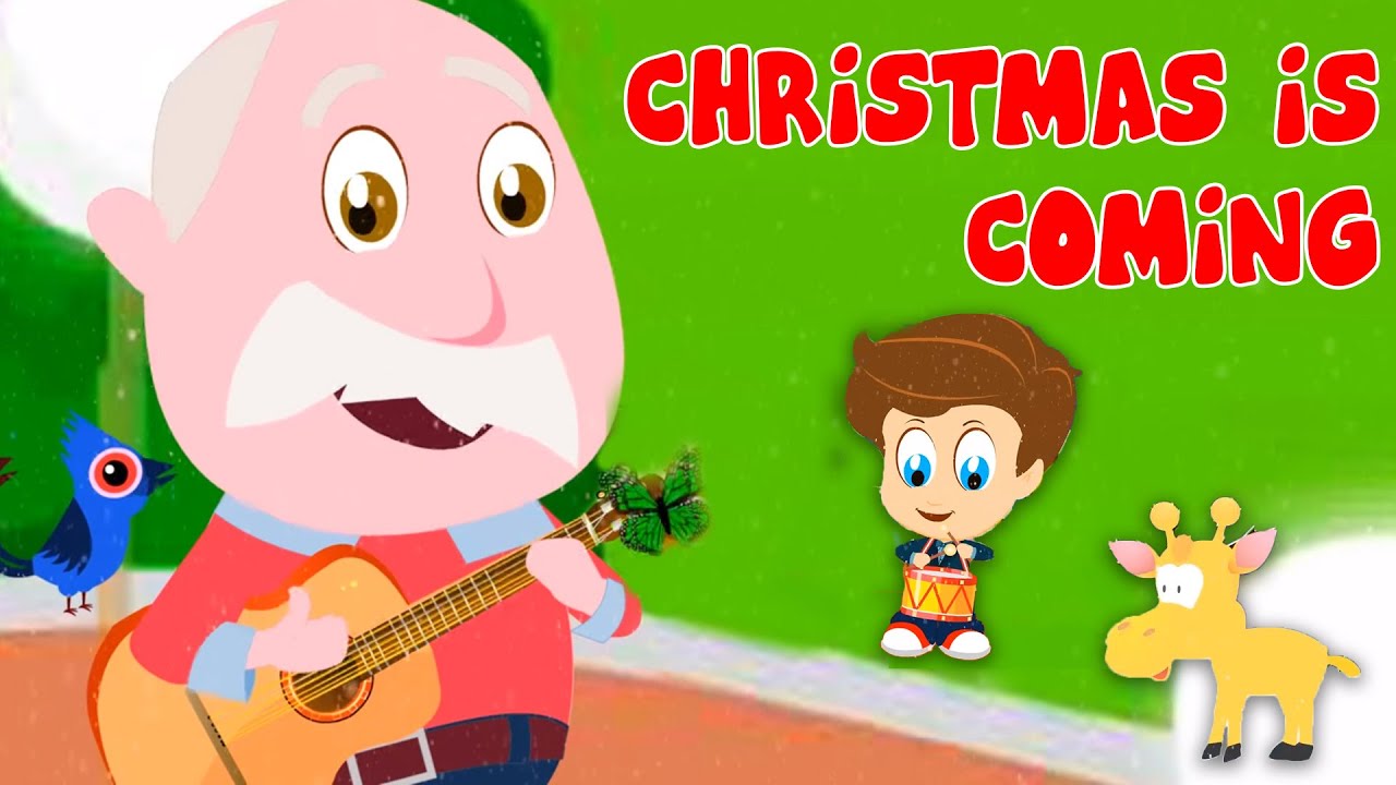 Christmas Is Coming | Full Christmas Carol | Animated Carols For Kids ...