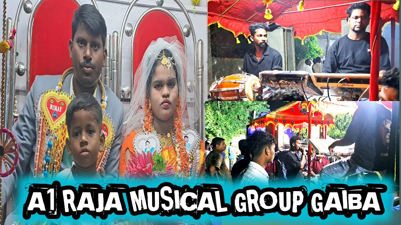 A1 RAJA MUSICAL GROUP GAIBA // NEW MARRIAGE PROCESSION VIDEO // 2024 ...