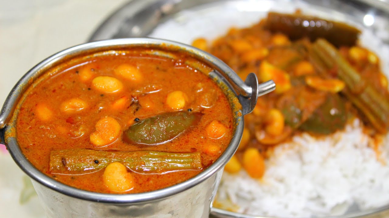 மொச்சை குழம்பு | Mochai Kulambu | mochai kottai kuzhambu recipe in ...