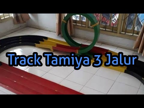Review Track Tamiya 3 Jalur Merk Victory Loop - YouTube
