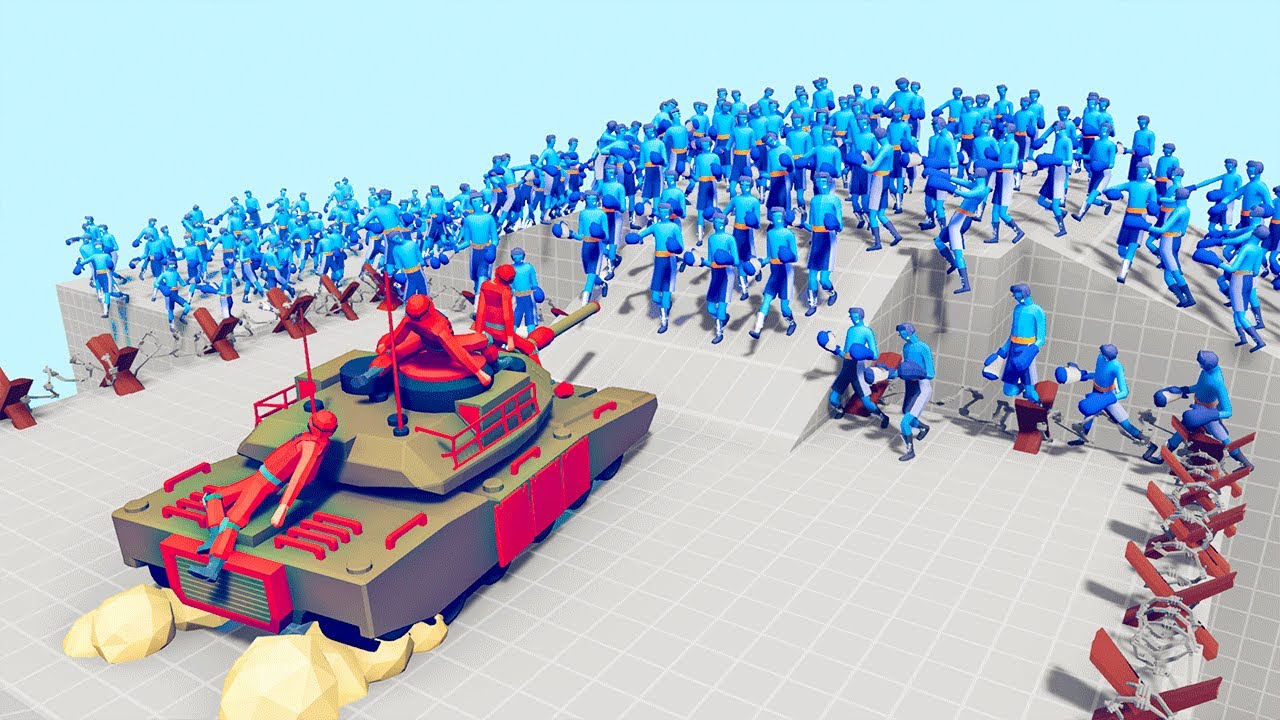 ALL MELEE VS ALL RANGED ARMY!!! / Totally Accurate Battle Simulator ...