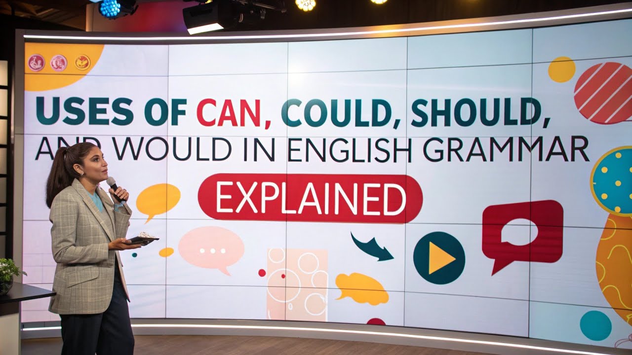 "Uses of Can, Could, Should, and Would in English Grammar Explained ...