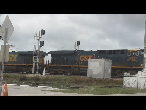 CSX Train Q453-19 By CP Coconut In Boynton Beach 11-20-21 - YouTube