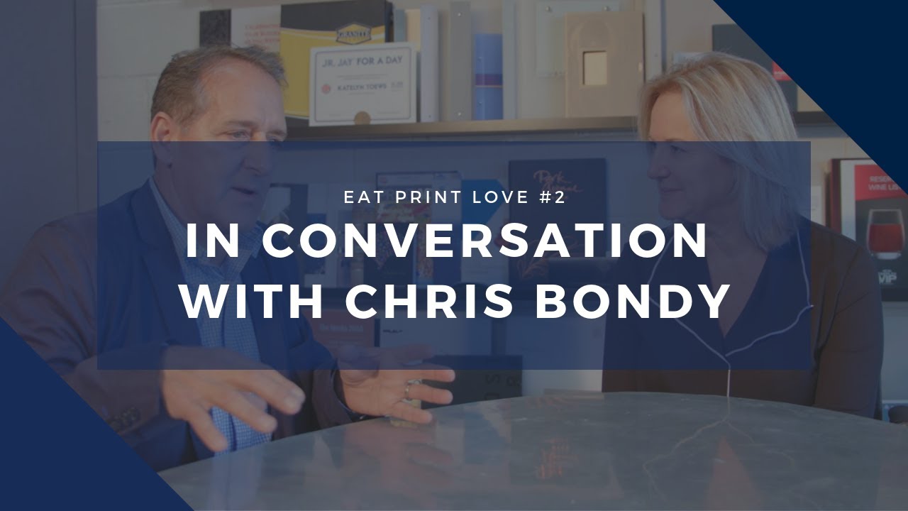 Eat Print Love #2 - In Conversation with Chris Bondy - YouTube