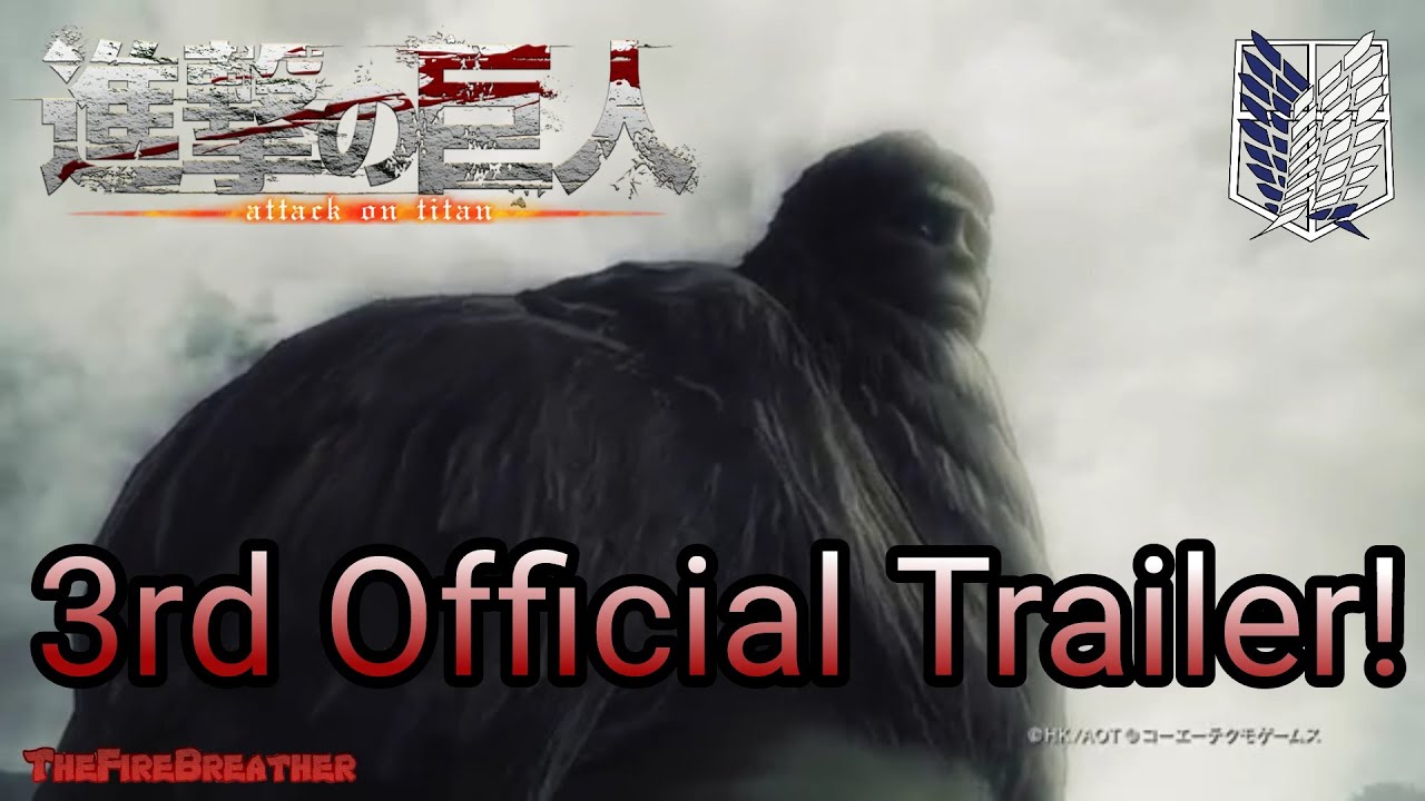 Attack On Titan (PS4): Official Trailer #3! TITAN! - YouTube