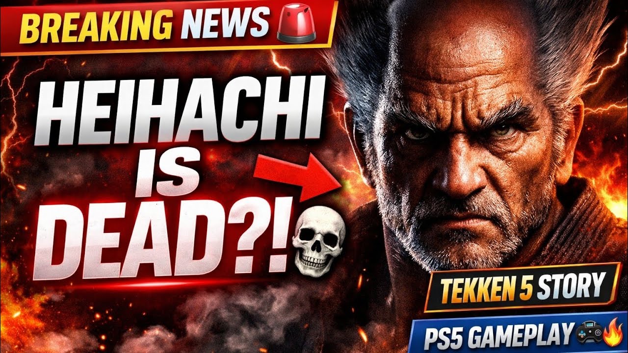 🚨BREAKING NEWS🚨 Heihachi Mishima Dead | Tekken 5 Storyline Begins🔥 # ...