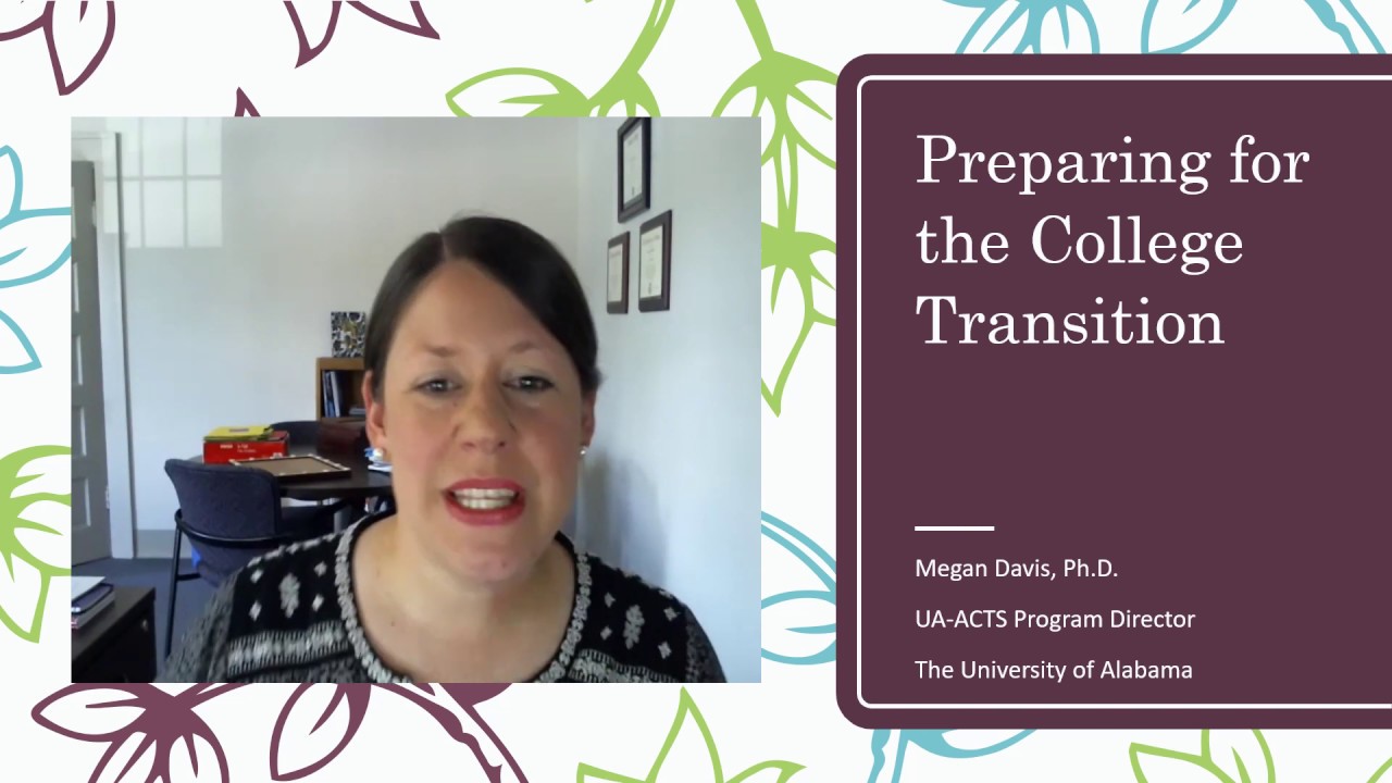 Preparing for the College Transition - YouTube