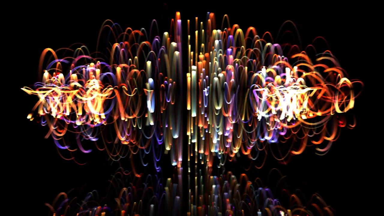 4K FREE video wall loops footage HD #20 particles flow - YouTube