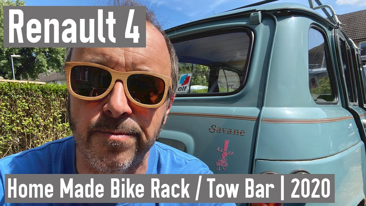 Renault 4 - Installing The Custom Bike Rack | 2020 - YouTube