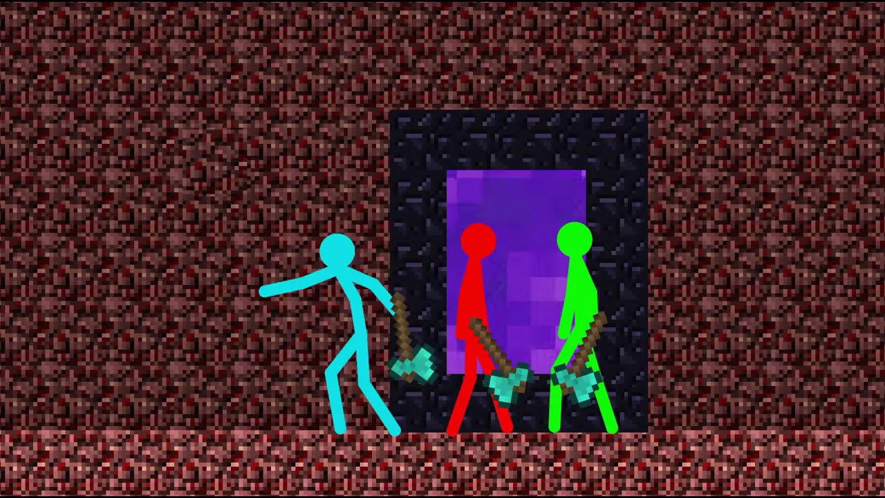 Animation vs Minecraft fan made Part 10 - Stickman Animation - YouTube