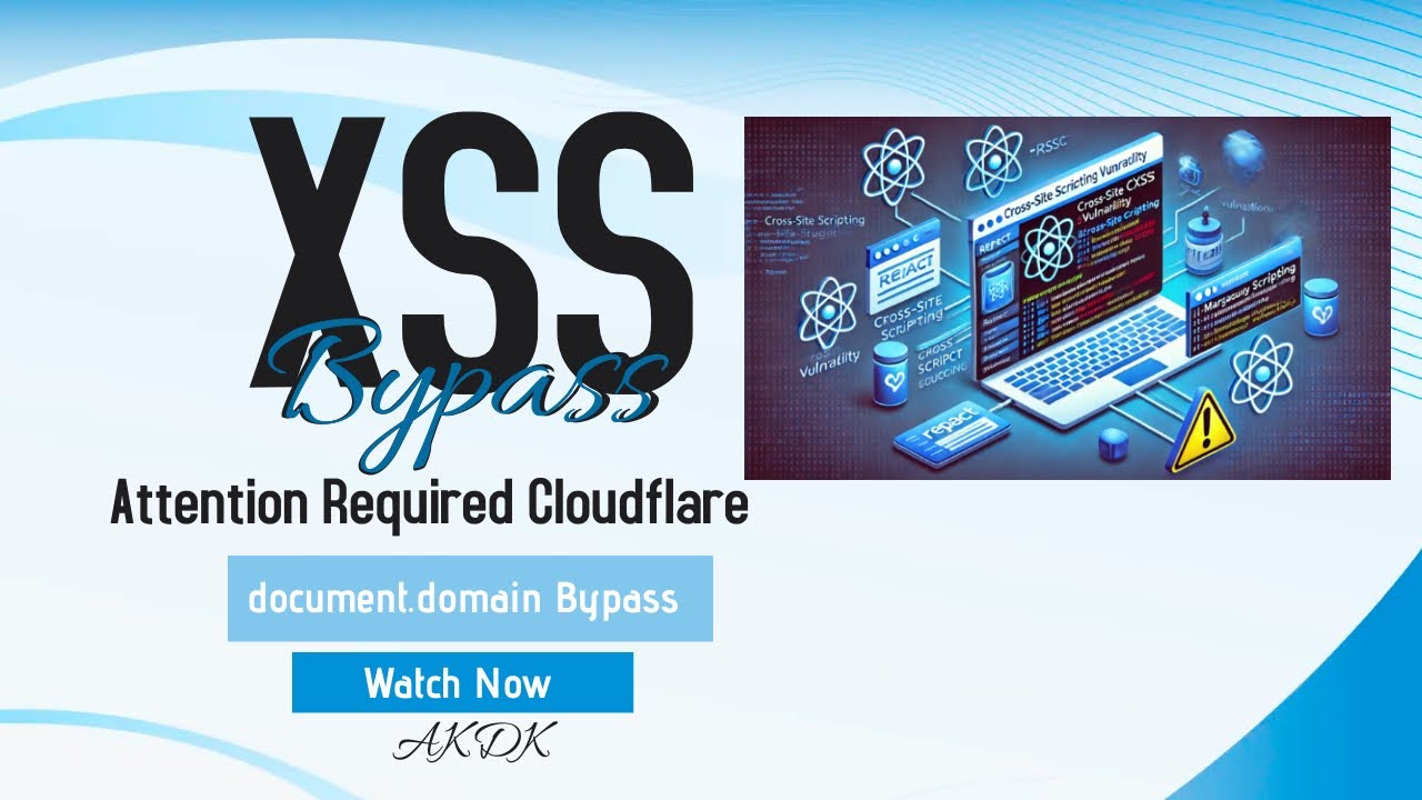 Xss Attention Required Cloudflare Bypass || document domain Bypass ...