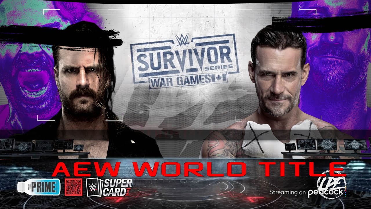 WWE2K25 Universe Mode | Hangman Adam Page vs. CM Punk | AEW World ...