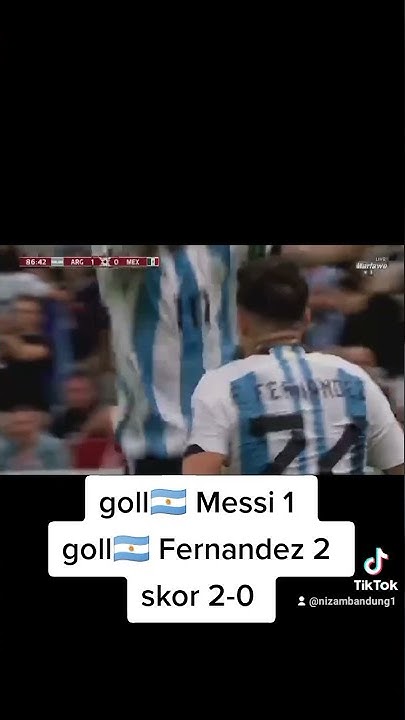LEONEL MESSI AND GERNANDEZ THANK YOU UDAH KSIH KEMENANGAN ARGENTINA 🇦🇷 - YouTube