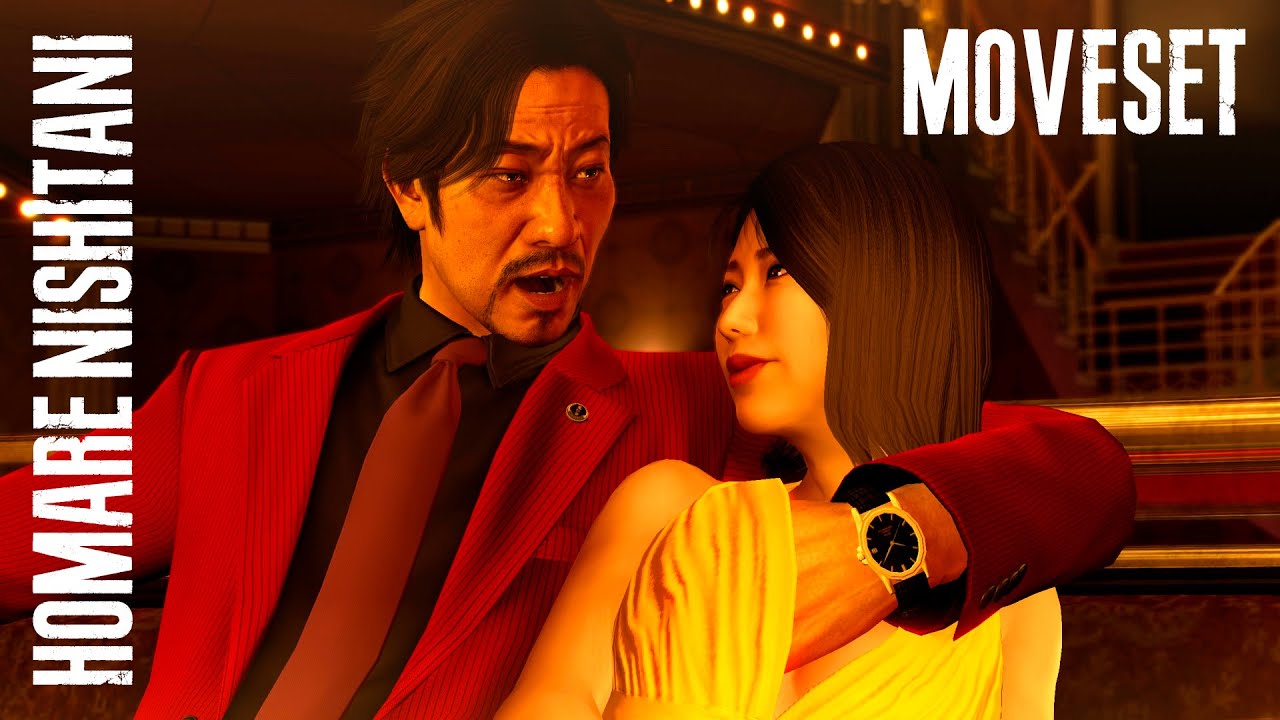 Homare Nishitani / 1st encounter / Moveset / Yakuza 0 - YouTube