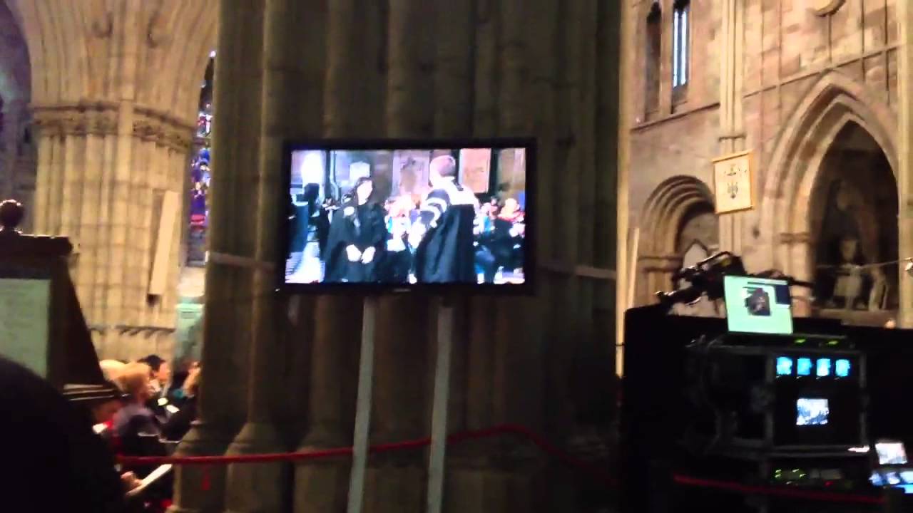 Graduation ceremony at University of Worcester 2011 - YouTube