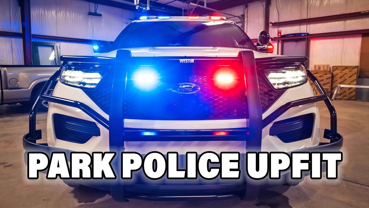 Park Police Emergency Vehicle Upfit - YouTube