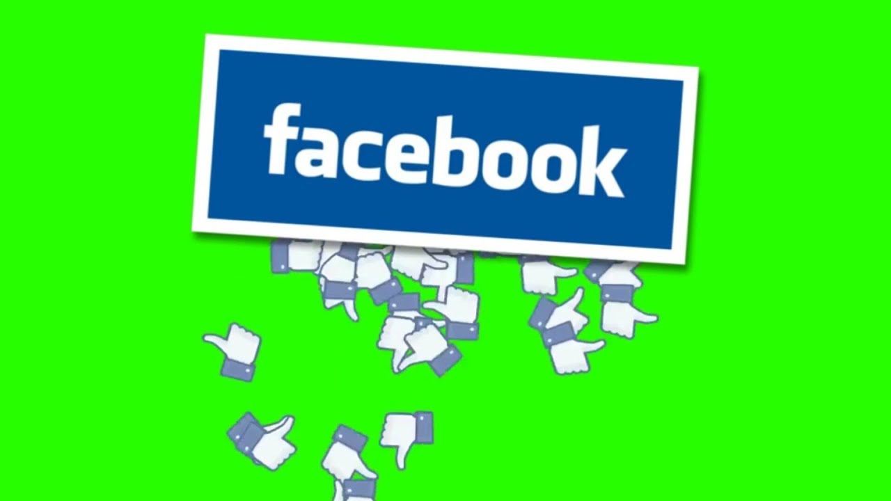Facebook thumbs up green screen hd vfx video just download - YouTube