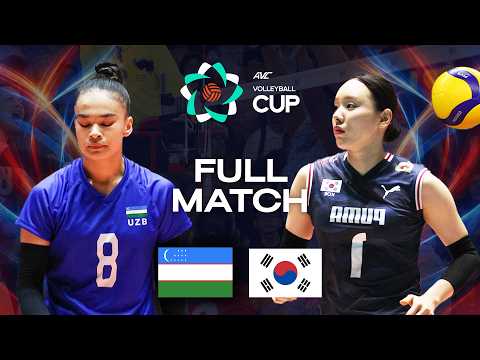 Uzbekistan vs. South Korea - Pool Play | AVC Women's Cup 2026