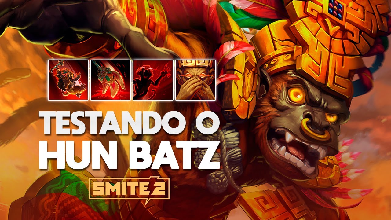 HUN BATZ CHEGOU NO SMITE 2! TESTANDO AS MUDANÇAS! CONQUISTA SMITE 2 ...